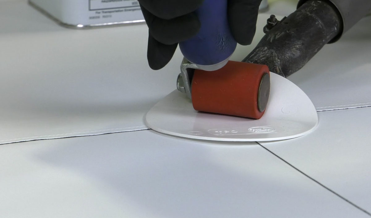 How to Apply TPO T-Joint Cover - WeatherBond Roofing